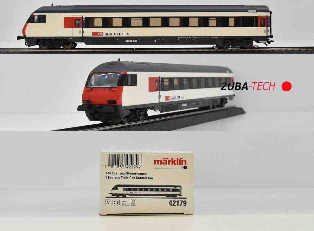 Märklin 42179 SBB Steuerwagen IC Bt H0 WS mit OVP | Kaufen auf Ricardo