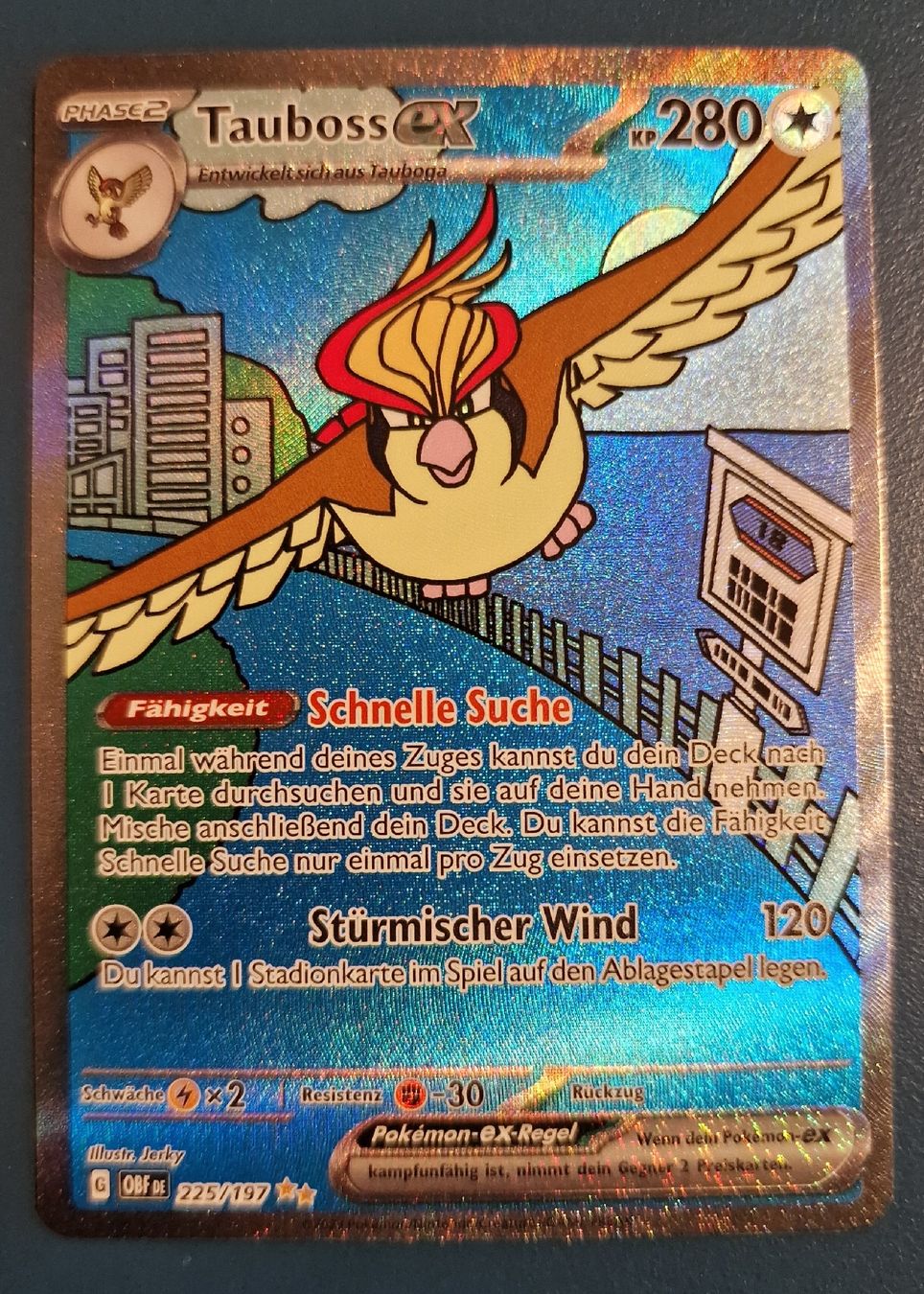 Rare Pidgeot EX 225/197 - Pokemon Card - Winter Deal! (Neu (gemäss ...