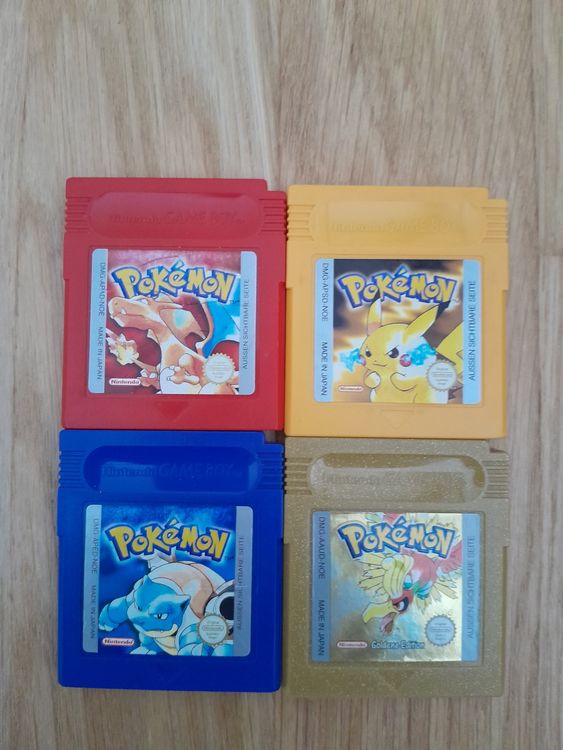 Pokemon Gameboy Bundle (Gebraucht) in Birrwil für CHF 175 – mit ...