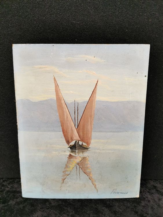 HUILE SUR PANNEAU SIGNÉE PERRENOUD (D'occasion) à Genève pour CHF 29 ...