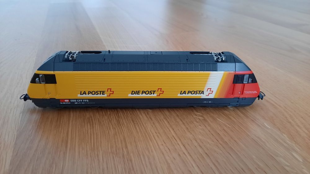 Roco 43655 Po70 SBB Re 460 070-6 Die Post Wemoba SoSe H0 DC (Gebraucht ...