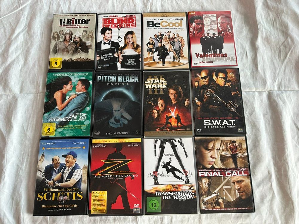 DVD Sammlung (65 verschiedene DVD's) | Kaufen auf Ricardo
