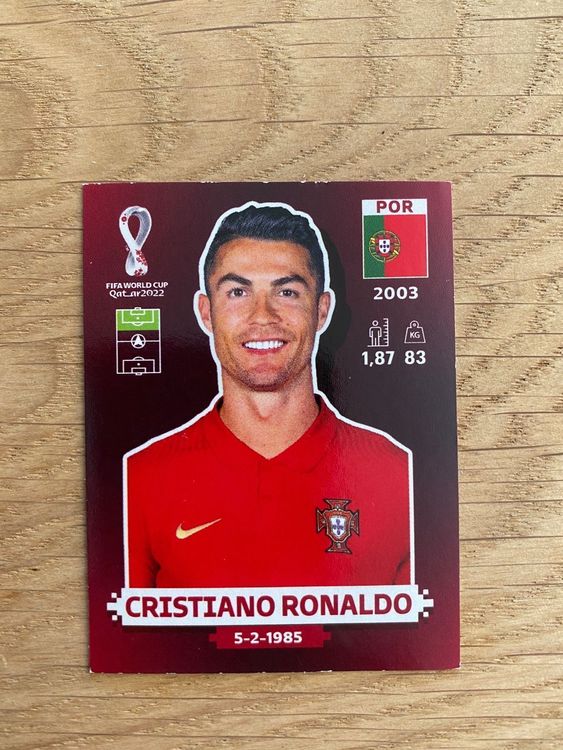 Panini WM 22 Ronaldo | Kaufen auf Ricardo