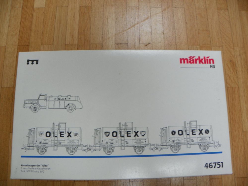 Märklin 46751 Kesselwagenset Olex in OVP (Gebraucht) in Kriens für CHF ...
