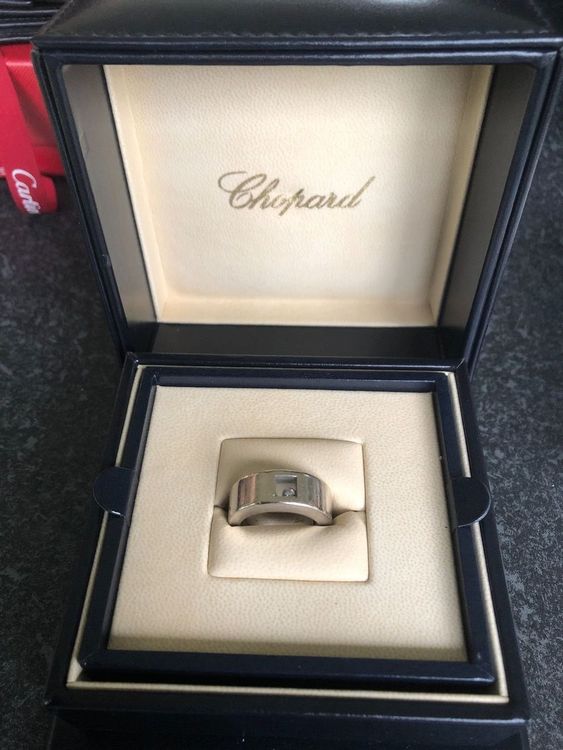 CHOPARD Diamant Ring in 18 Karat Weissgold ... fast 20 Gramm | Kaufen ...