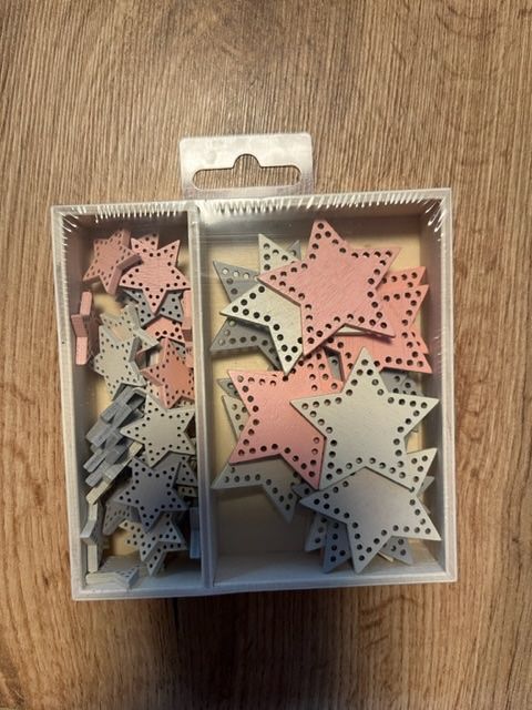 Streudeko Sterne Holz *neu* (Gebraucht) in Windlach für CHF 4 – mit Lieferung auf Ricardo kaufen