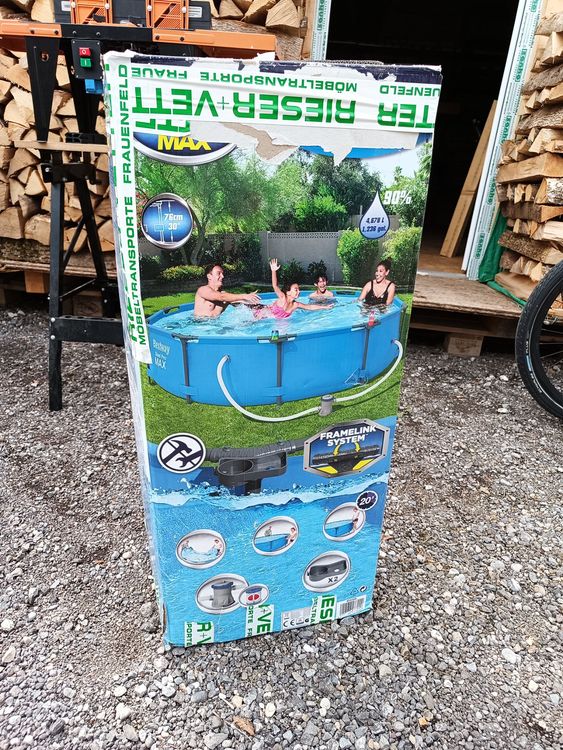 Bestway 3.05 X 76 Steele pro Max Pool (Neu und originalverpackt) in ...