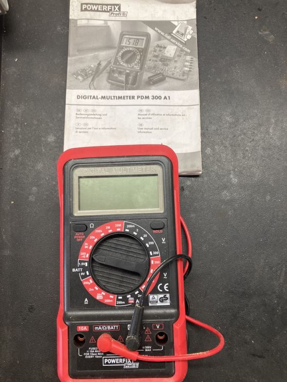 Powerfix Digital-Multimeter PDM 300 A1 neuwertig (Gebraucht) in ...