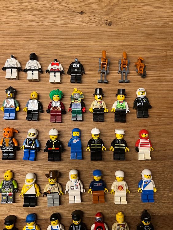 56 Lego Minifiguren alt, Star Wars, Wikinger, Adventures uvm | Kaufen ...