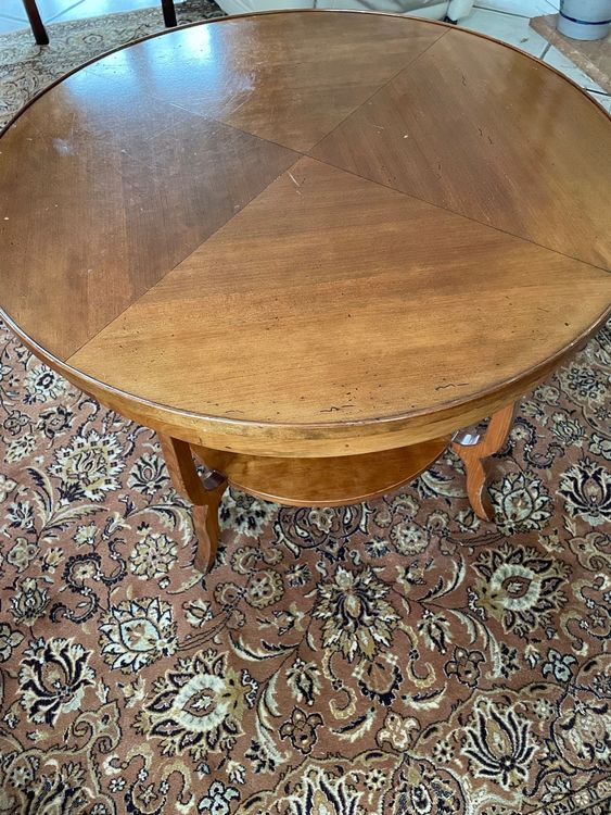 Antiker runder Tisch | Kaufen auf Ricardo