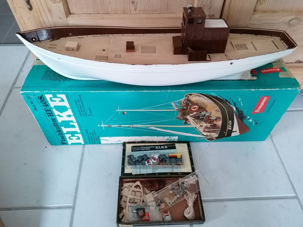 Graupner Fischkutter Elke (Gebraucht) in Chabrey für CHF 98 – mit Lieferung auf Ricardo kaufen