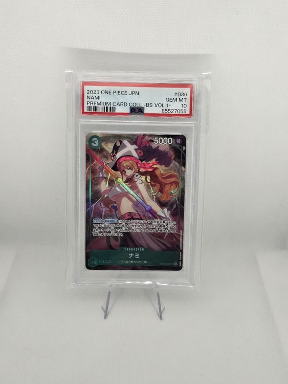 One Piece Nami OP02-036 Paramount War Premium Collec. PSA 10 | Kaufen ...