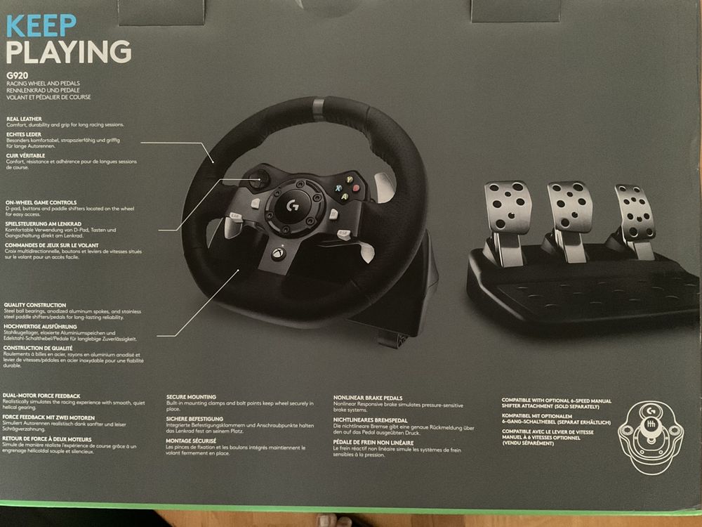 Logitech G G920 Driving Force (X Box, PC) | Kaufen auf Ricardo