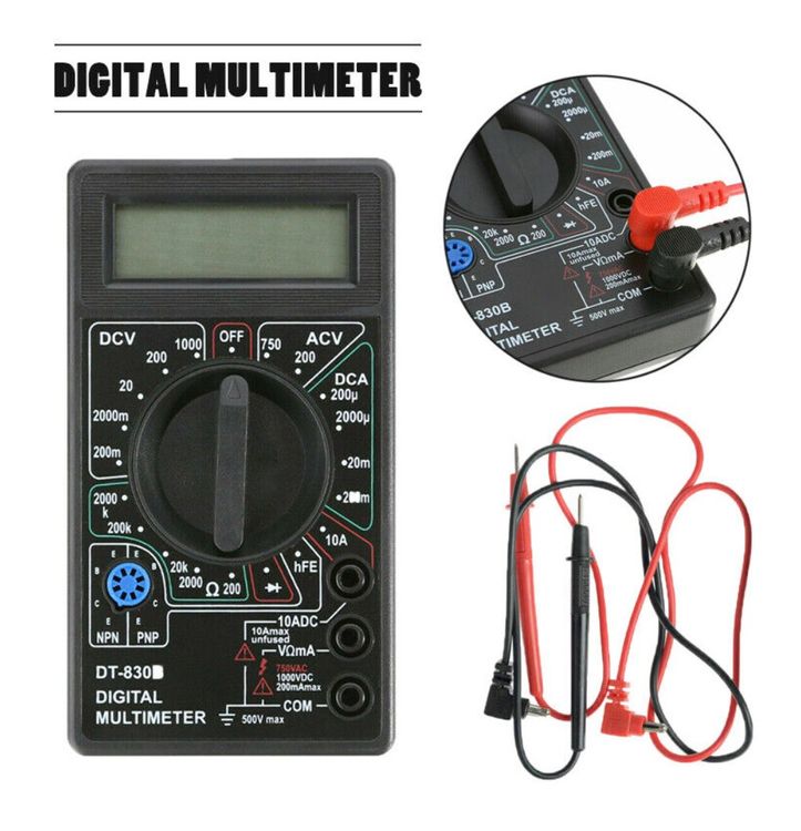 digital Multimeter Voltmeter Ampermeter | Kaufen auf Ricardo
