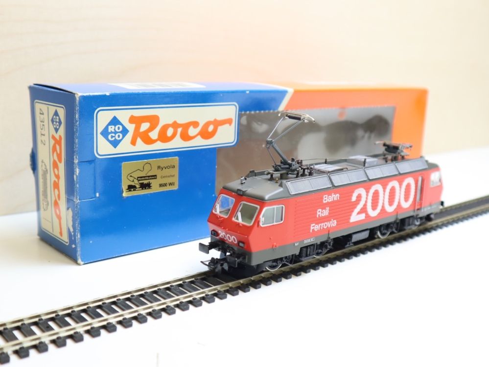 ROCO SBB Re 4/4 E-Lok 2000 - 43512 - H0 | Acheter sur Ricardo