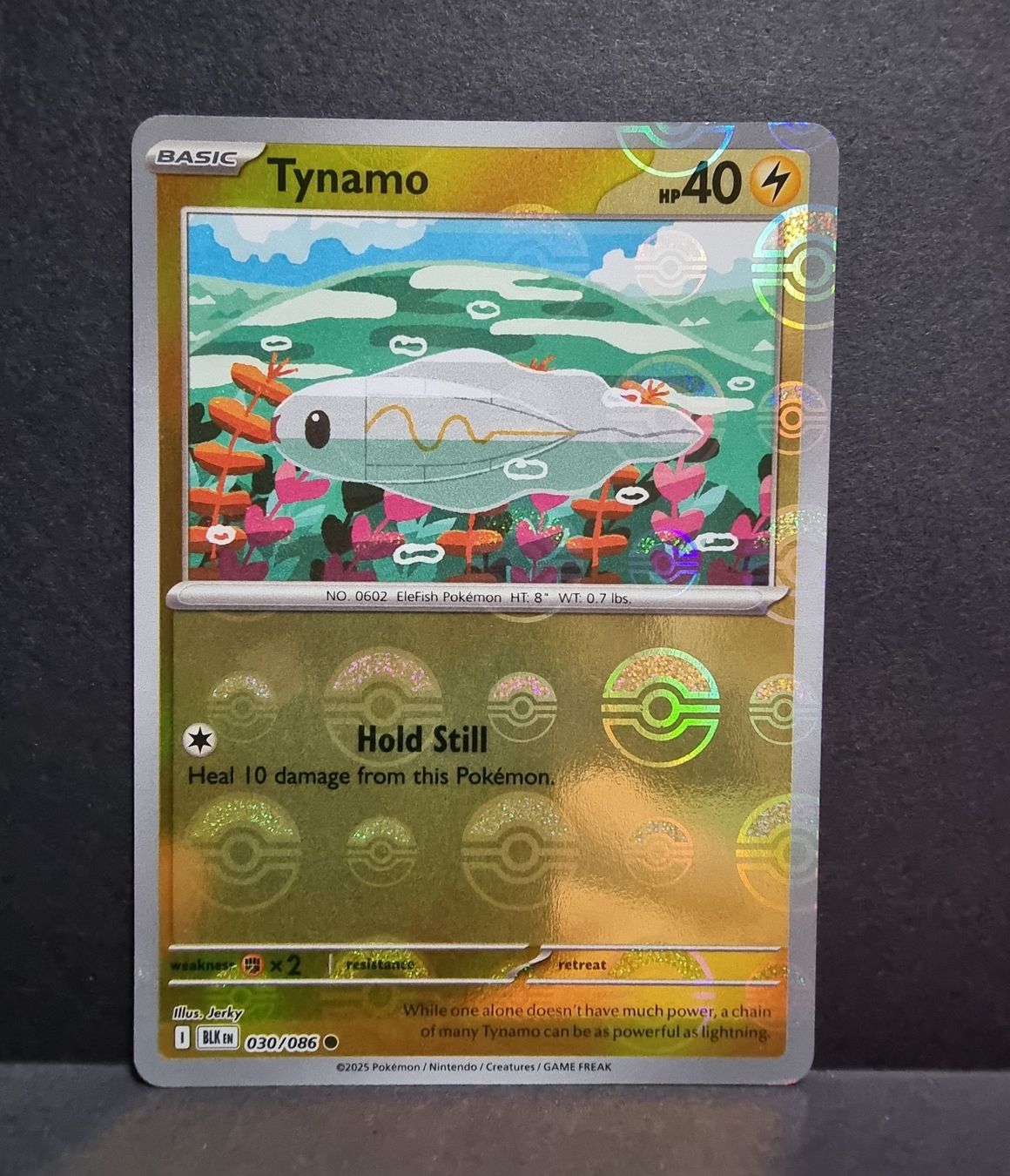 Pokémon Tynamo Pokeball reverse 030/086 Black Bolt 🇬🇧 (Neu (gemäss ...