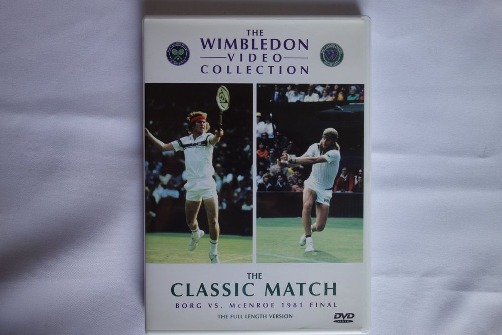 The Wimbledon Borg vs. McEnroe 1981 Final - Gratis Versand ! (Gebraucht ...