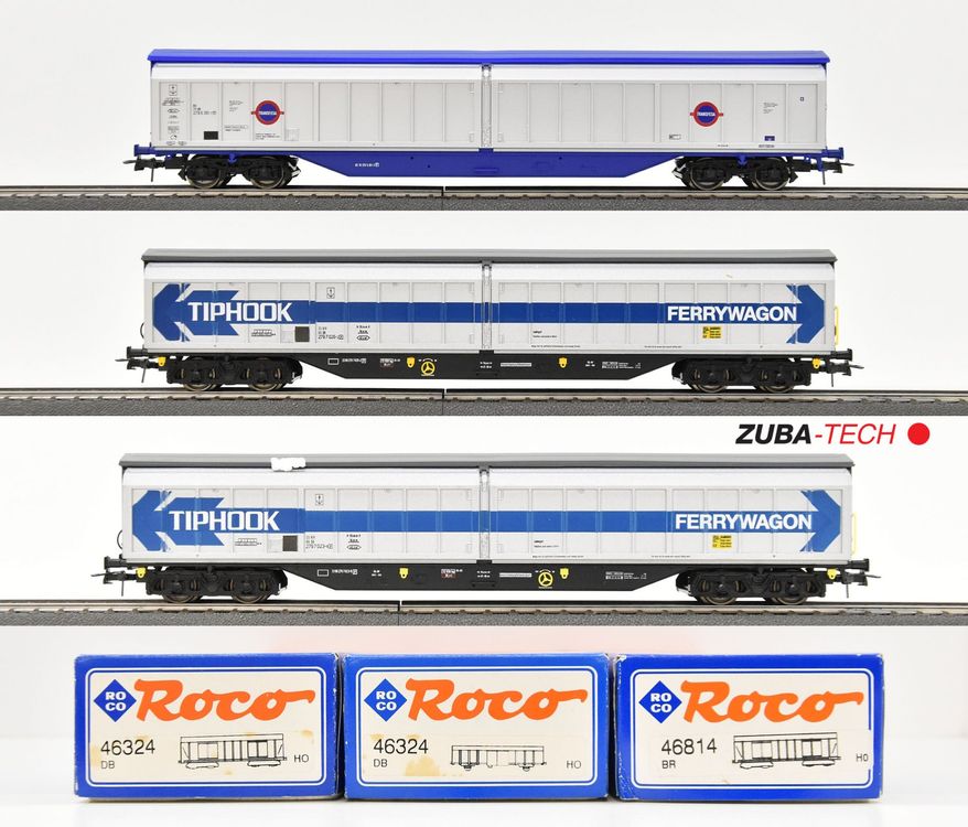 Roco 3x Schiebewandwagen der DB/BR H0 GS mit OVP (Gebraucht) in St. Gallen für CHF 53 – mit ...