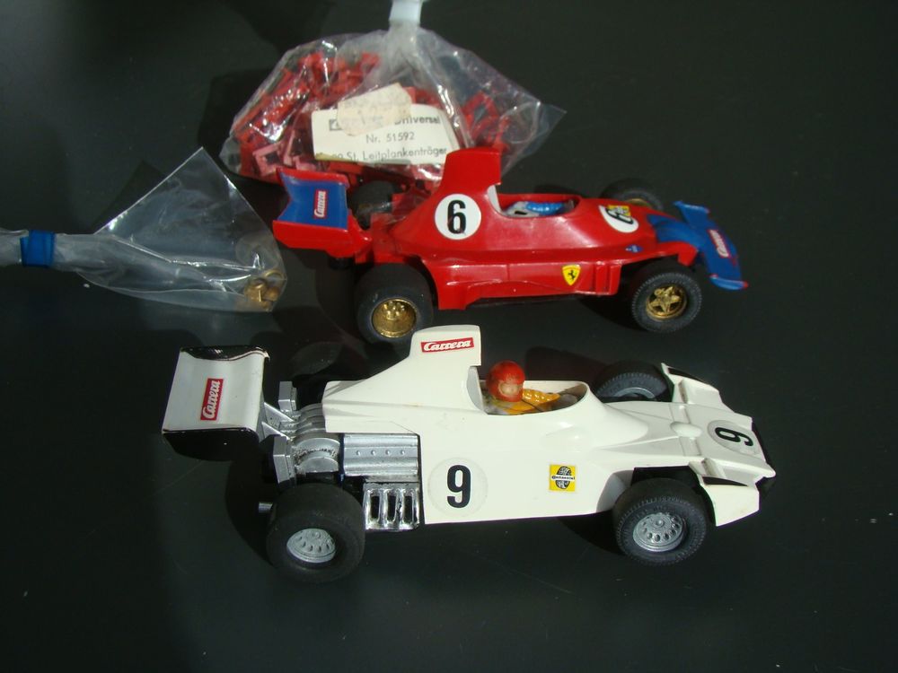 2 Carrera Universal Rennauto Ferrari 312 und Tyrrell? cool (Gebraucht ...