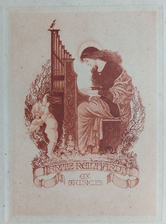 Exlibris Alfred Soder - Original Radierung 1917 (Gebraucht) in Obfelden ...