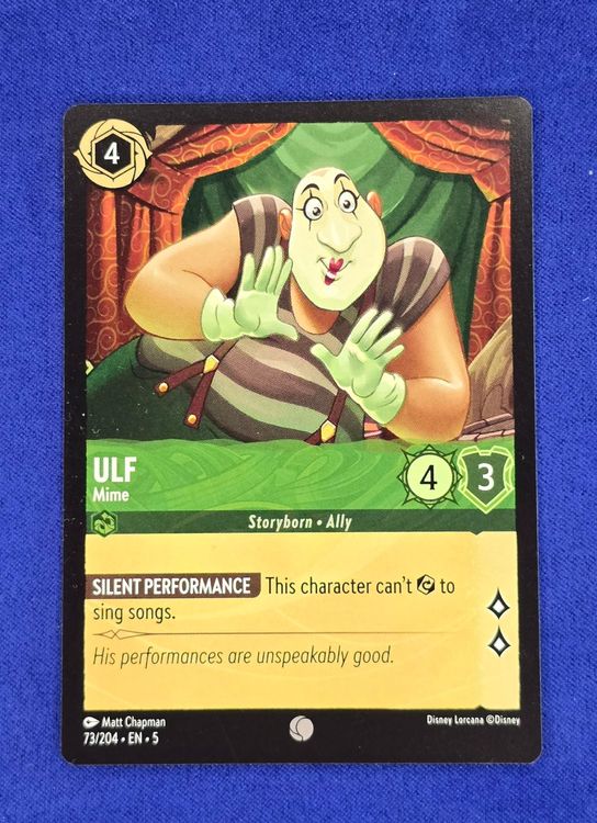 Ulf 73 The First Chapter (Gebraucht) in Agno für CHF 0.2 – mit Lieferung auf Ricardo kaufen