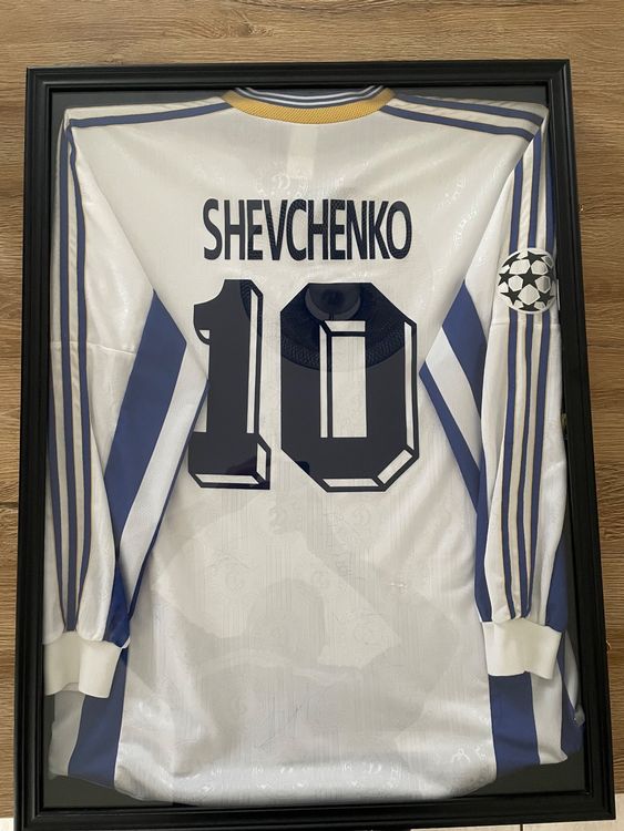 Andriy Shevchenko - Dynamo Kiev used Jersey Signed by Team (Gebraucht ...