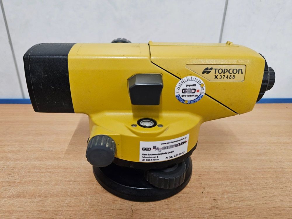 Nivelliergerät TOPCON AT-B4 Occasion mit Prüfzertifikat (Gebraucht) in Kerns für CHF 120 – mit ...