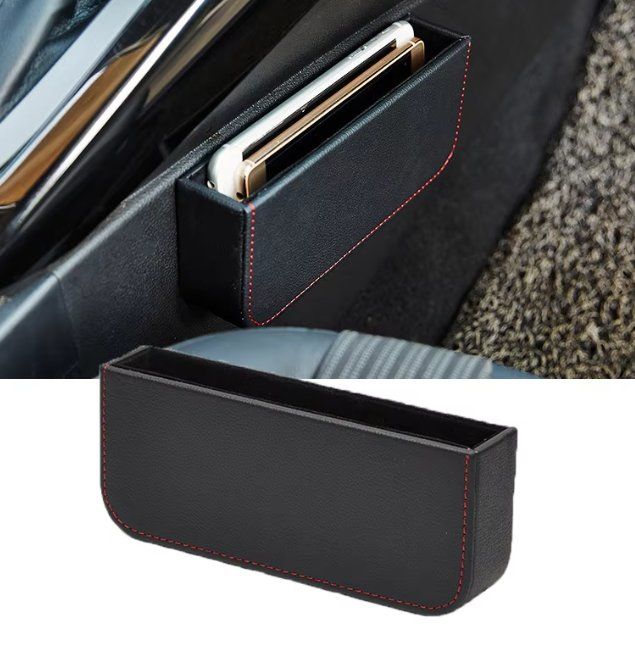 Auto Organizer - Interieur (schwarz, rote Nähte) | Kaufen auf Ricardo