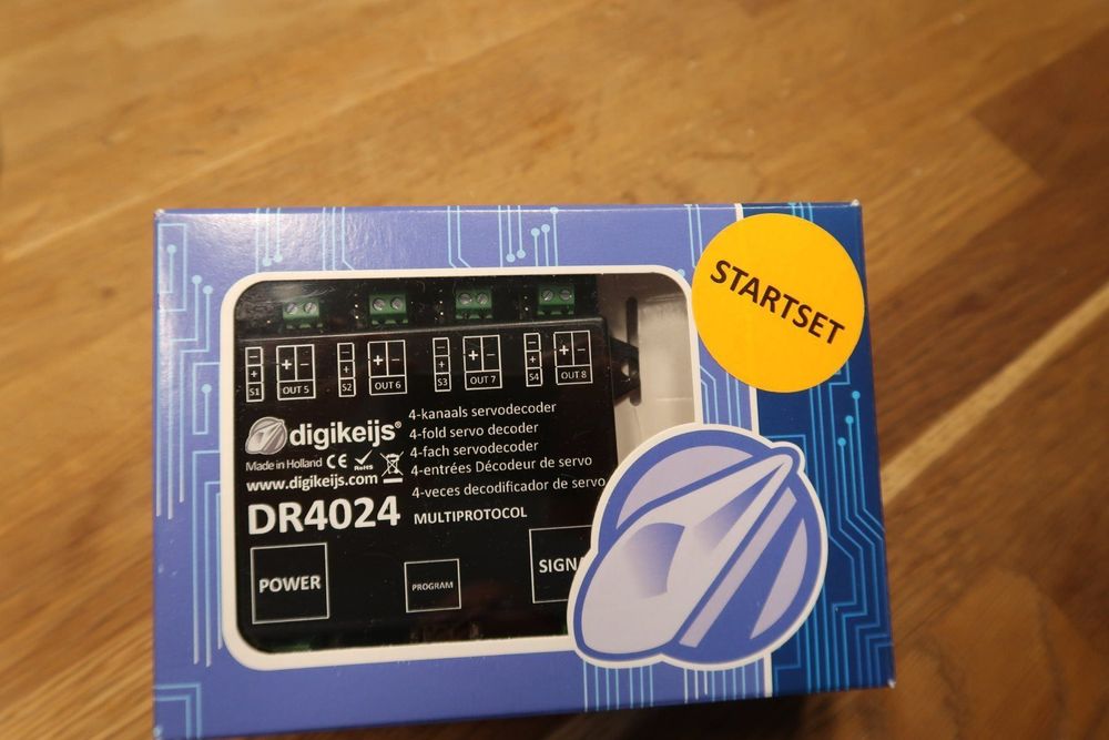 Servo DECODER Starterset Digikeij DR4024 | Kaufen auf Ricardo