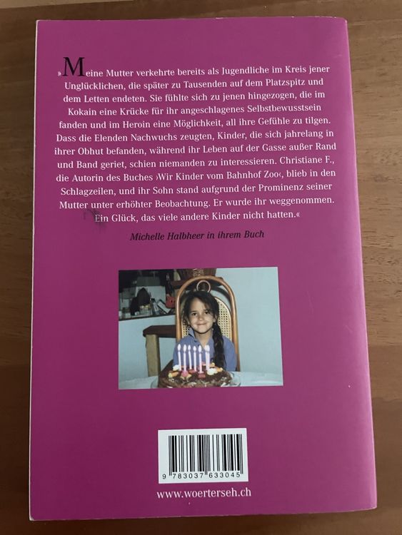 Platzspitzbaby Michelle Halbheer Bestseller | Kaufen auf Ricardo