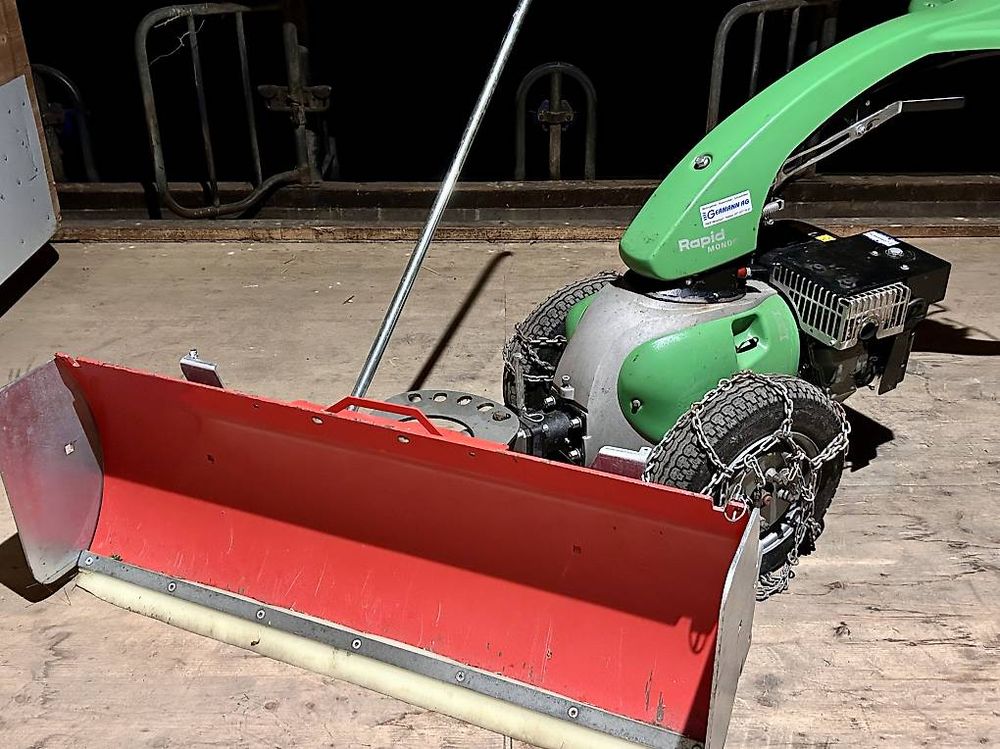 Rapid Mondo Schneefräse Schneepflug Laubsauger Robin Motor (Gebraucht ...