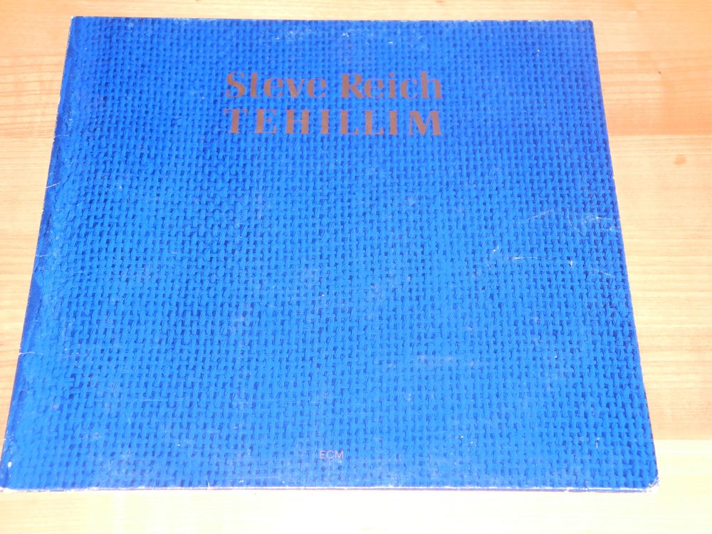 STEVE REICH: TEHILLIM – ECM 1215 | Kaufen auf Ricardo