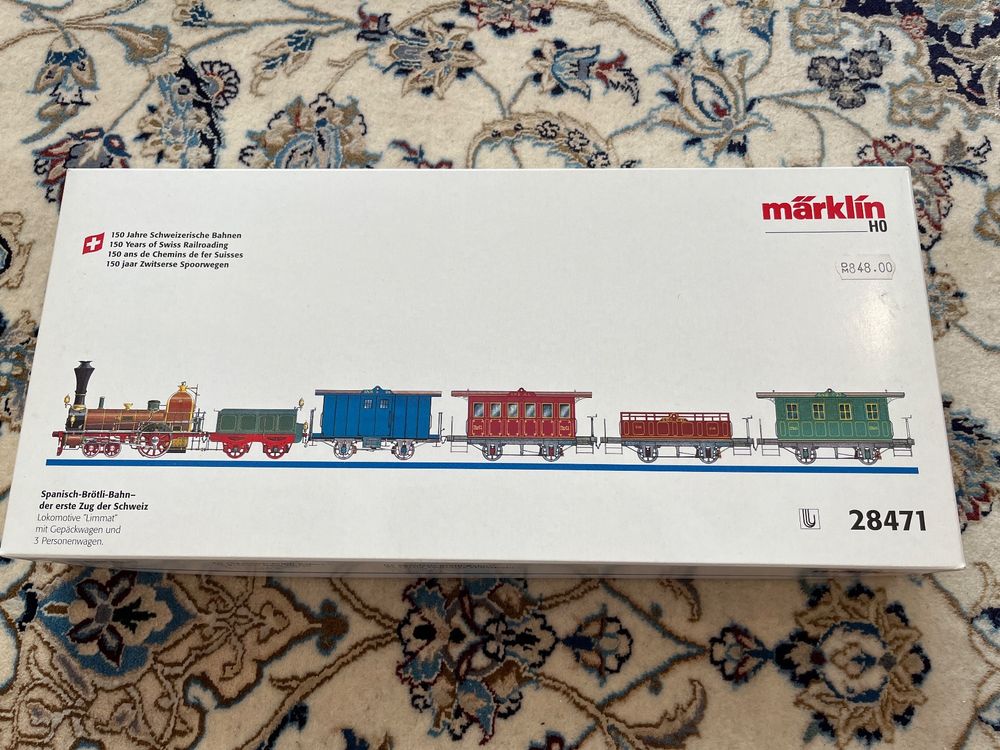 Märklin 28471 Spanisch Brötlibahn Zugset Lok Limmat in OVP | Kaufen auf Ricardo