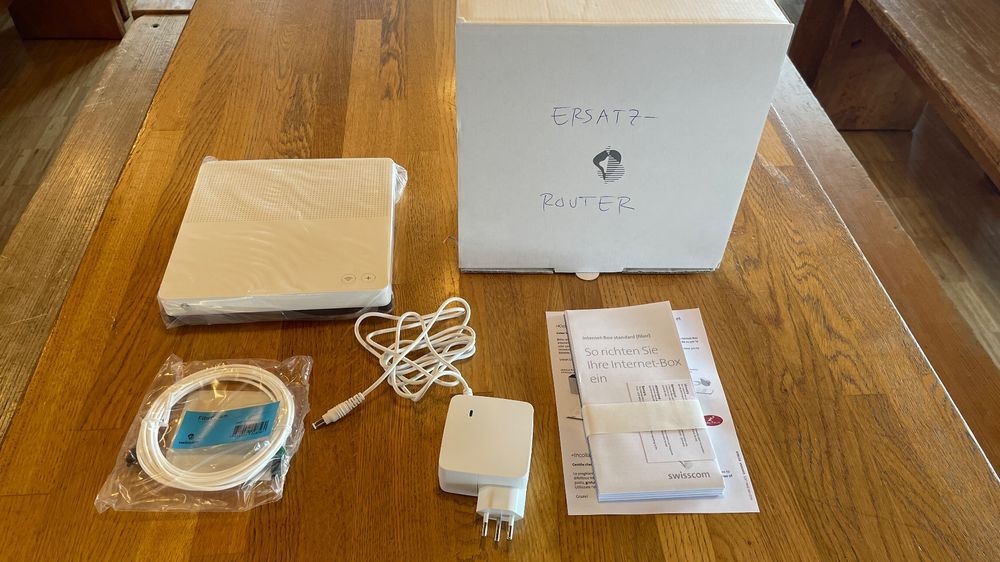 Internet Box Standard Fibre (neu, originalverpackt) | Kaufen auf Ricardo