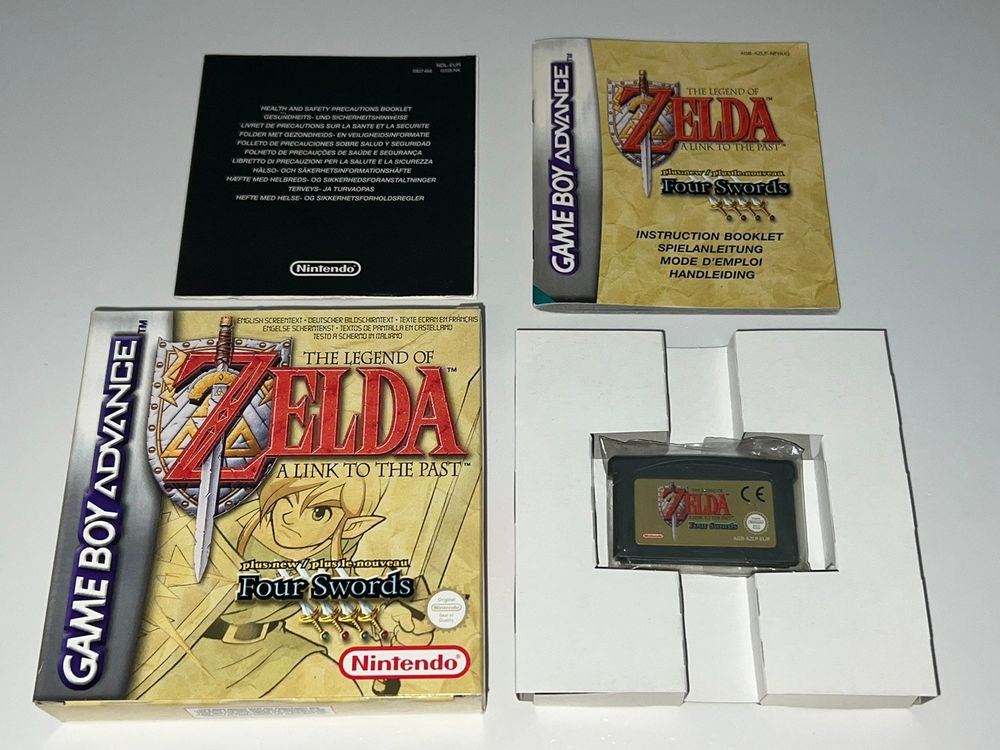 GBA Spiel - Zelda: A Link to the Past and Four Swords (OVP) (Gebraucht ...
