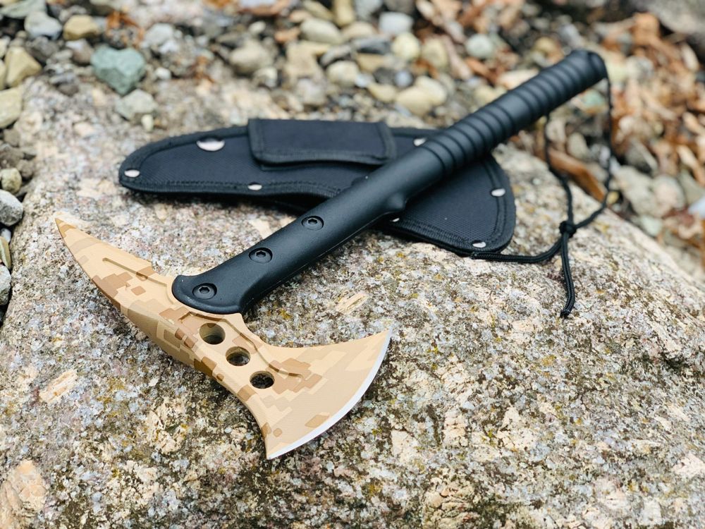 Outdoor AXT Messer GOLD Camouflage 38cm | Kaufen auf Ricardo