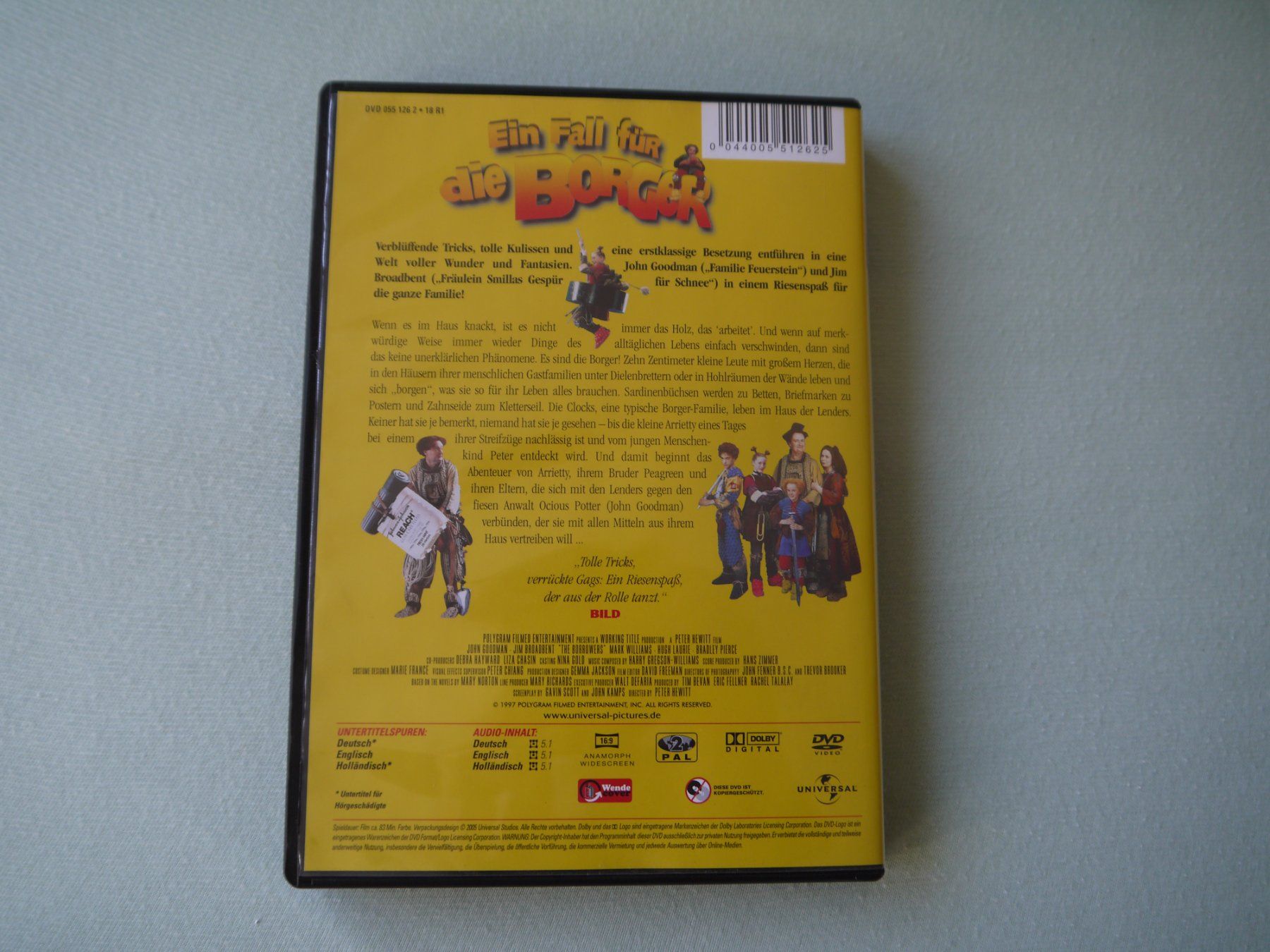 Ein Fall für die Borger - John Goodman -selten (Gebraucht) in Hagendorn ...