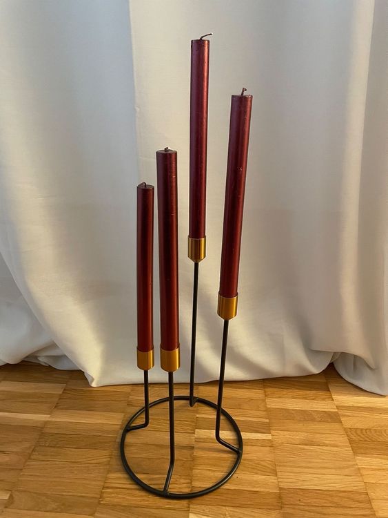 Kerzenständer inkl. neue Kerzen | Kaufen auf Ricardo