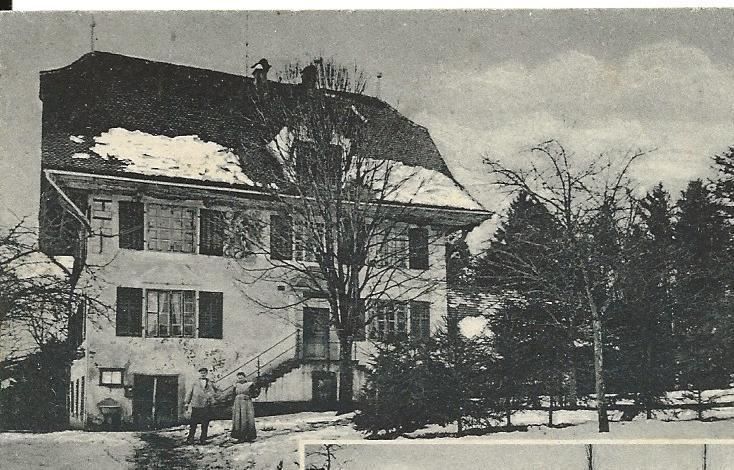 Hünenberg ZG Restaurant Wart 2 Bild AK 1908 sehr gut erhalt | Kaufen ...