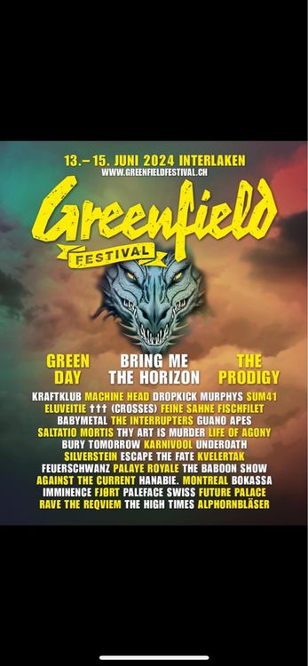 Greenfield 2024 Wohnmobil / Womo Ticket inkl. Strom | Kaufen auf Ricardo