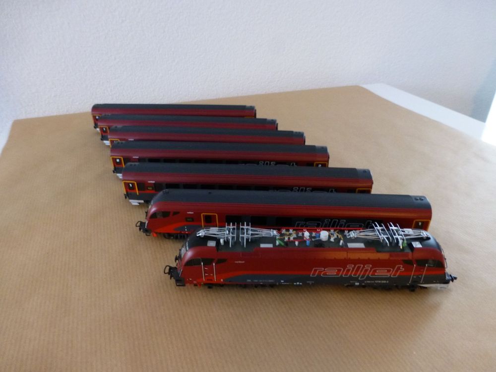 Piko 58131 Spur H0 Zugset Railjet E-Lok (Gebraucht) in Zug für CHF 250 ...