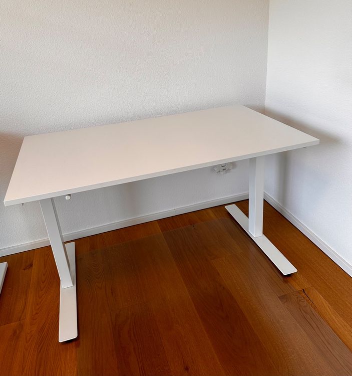 Wunderschne Schreibtisch Hhenverstellbar 120x70 Ebenbild