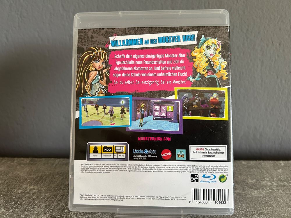 Monster High: New Ghoul In School - PS3 | Kaufen auf Ricardo