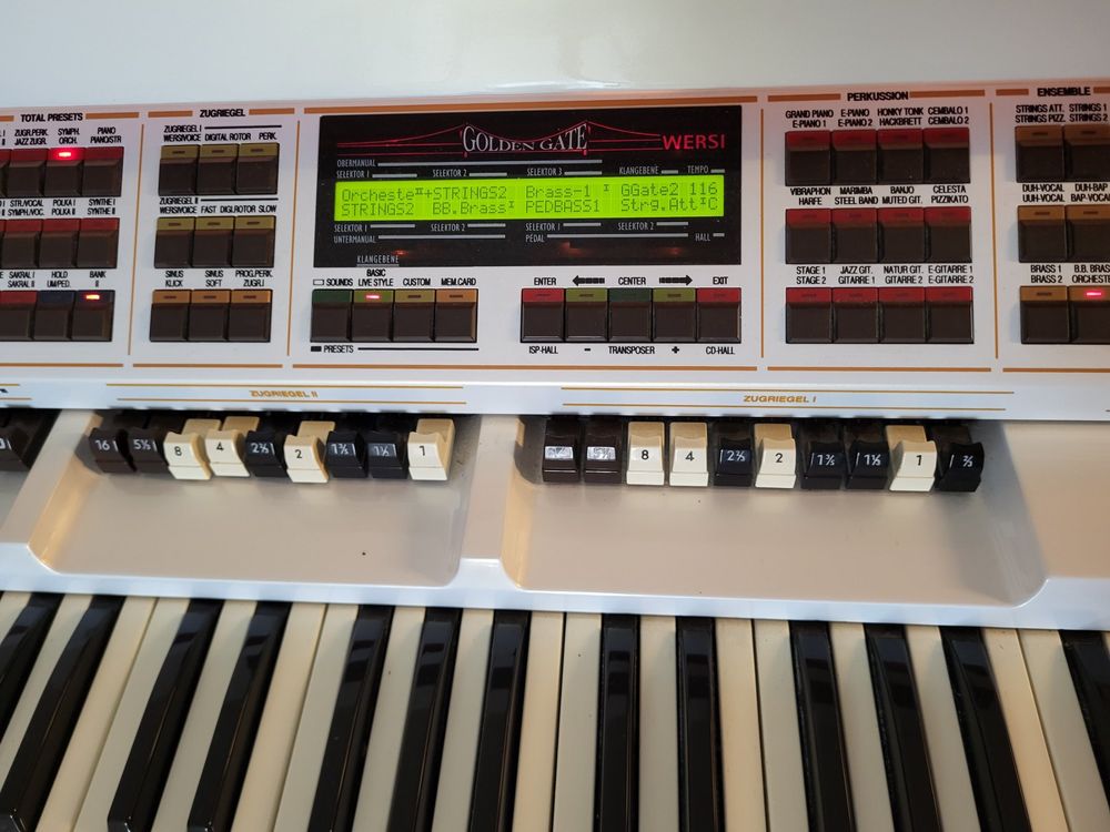 Wersi Orgel Golden Gate Plus (Gebraucht) in für CHF 1480 – nur Abholung ...