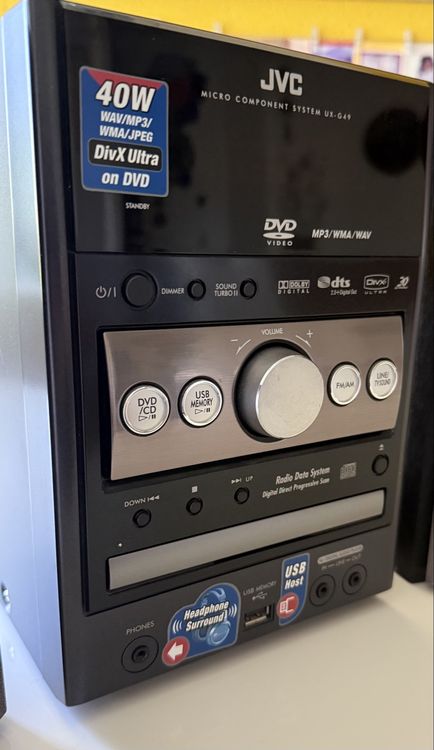 JVC Micro Component System UX-G49 - Vielseitig & Kompakt (Gebraucht) in ...