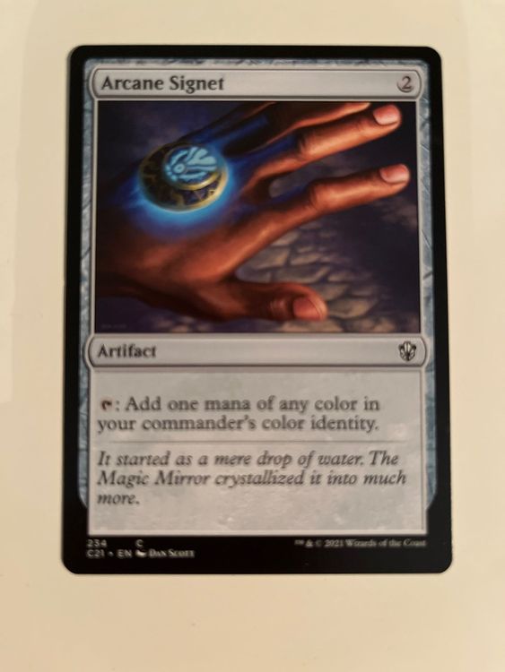 1 x Arcane Signet - Magic: The Gathering - MtG (Gebraucht) in Kriens ...