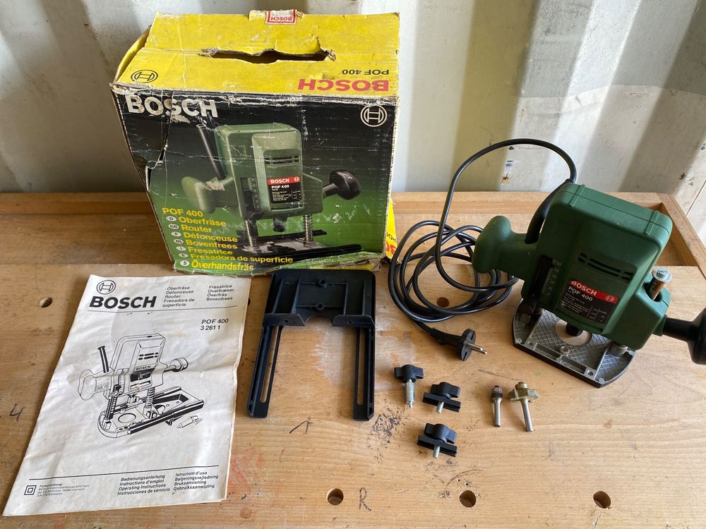 Oberfräse Bosch POF 400 | Kaufen auf Ricardo