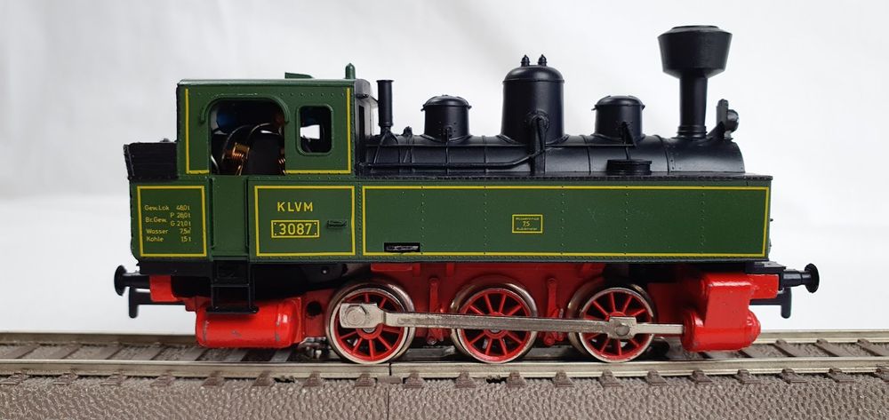 Märklin 3087 Nassdampf-Lokomotive "KLVM" Länderbahn-Bauart | Kaufen auf ...