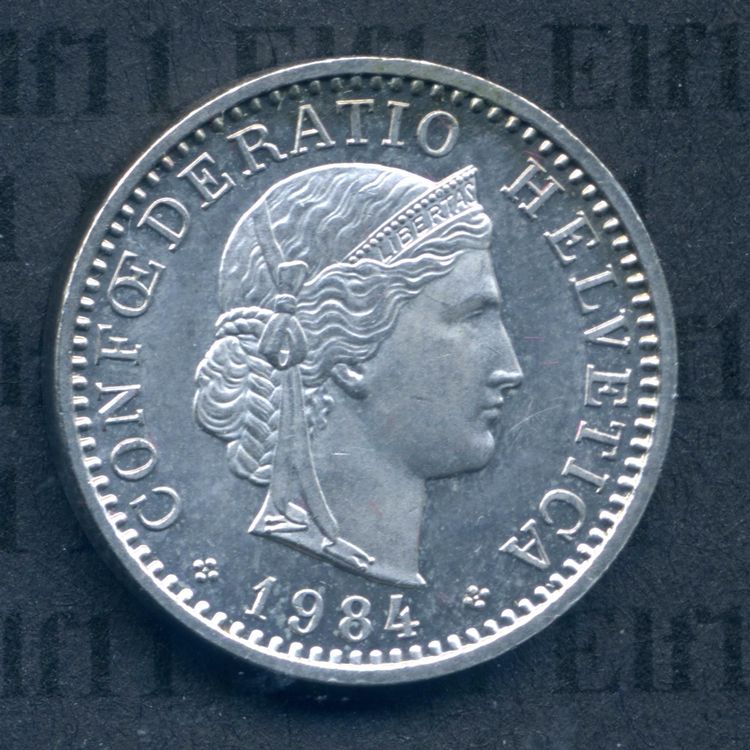 CHF___0.20 1984 stgl * nigelnagelneu! 20 Rappen | Kaufen auf Ricardo