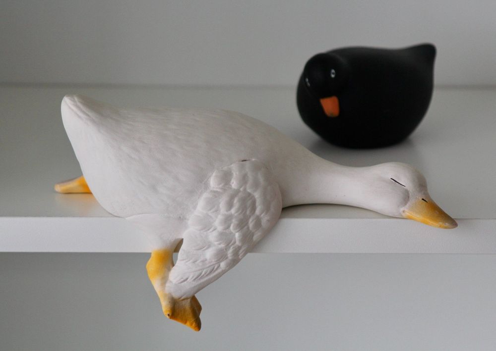 2 x Ente aus Ton | Kaufen auf Ricardo